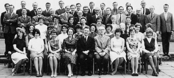 Staff Photograph, 1965 – Bilborough Grammar School